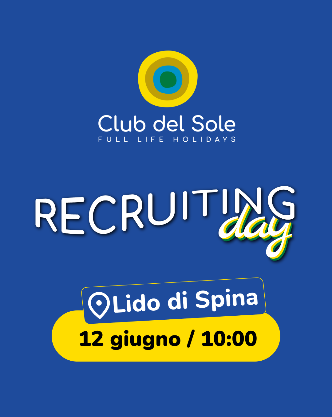 Club del Sole | Recruiting Day